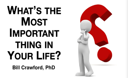 Determining What's Most Important | Bill Crawford, Ph.D. | 2025